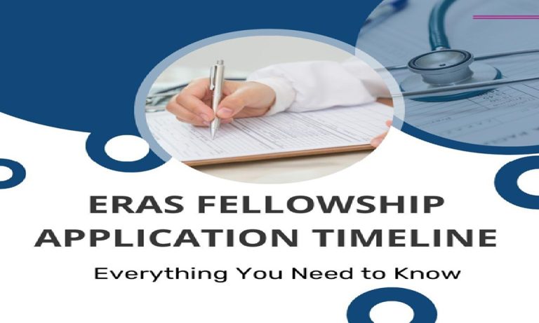 The ERAS Fellowship Application Timeline: Everything You Need to Know ...